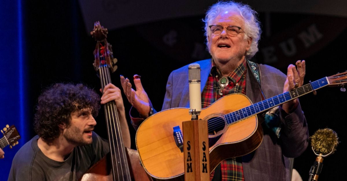 Peter Rowan with Sam Grisman Project playing music from Old and In The ...